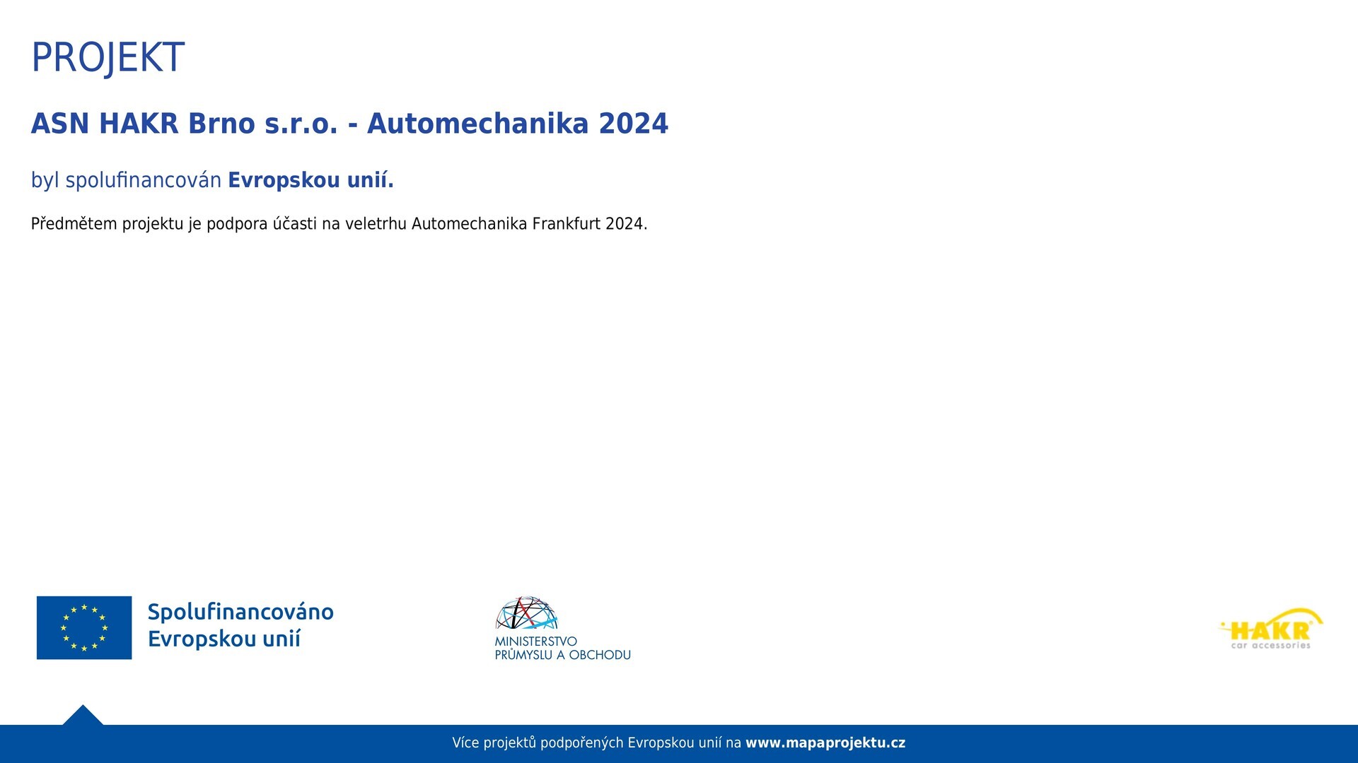 Dotace EU | Hakr Brno